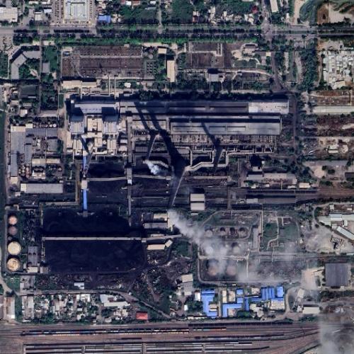 Bishkek power station in Bishkek, Kyrgyzstan (Google Maps)