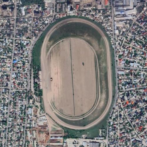 Bishkek Hippodrome in Bishkek, Kyrgyzstan (Google Maps)