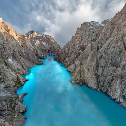 Köl-Suu in Karool-Tebe, Kyrgyzstan (Google Maps)