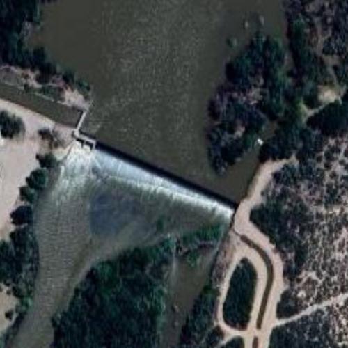Percha Diversion Dam in Arrey, NM (Google Maps)