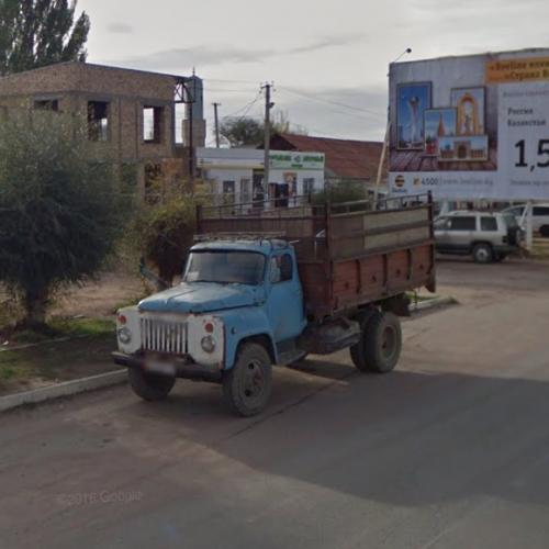 GAZ-53 in Bystrovka, Kyrgyzstan (Google Maps) (#2)
