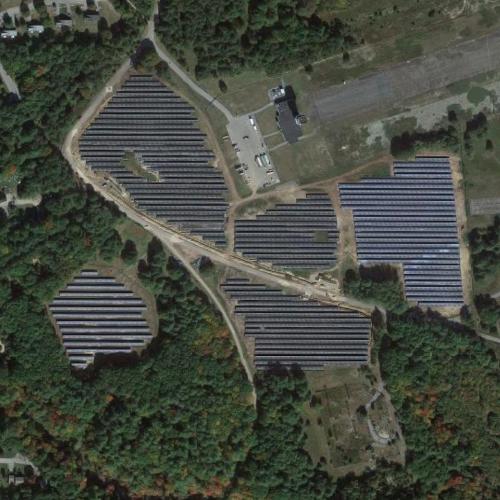 Bowdoin College Solar in Brunswick, ME (Google Maps)