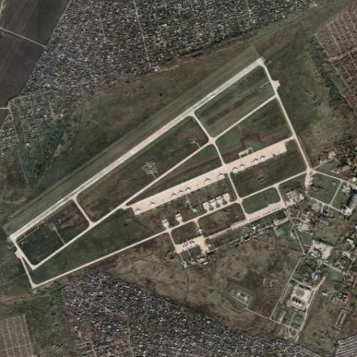Taganrog-Central (air base) in Taganrog, Russian Federation (Google Maps)