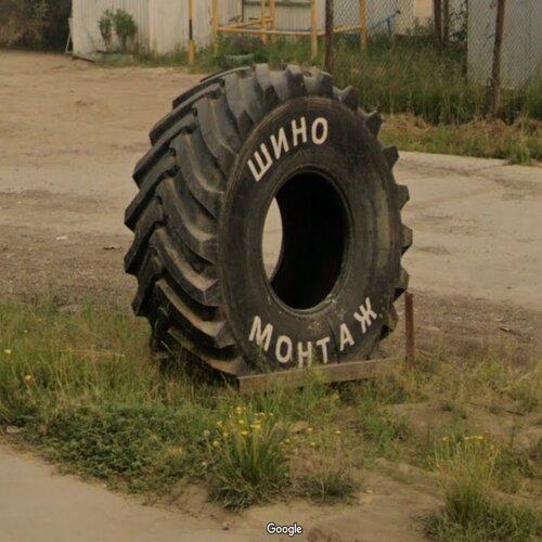 Big Tyre in Yakutsk, Russian Federation (Google Maps)