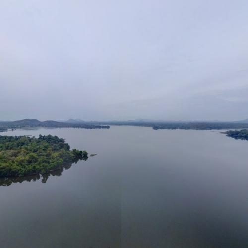 Sorabora Wewa in Mahiyanganaya, Sri Lanka (Google Maps)