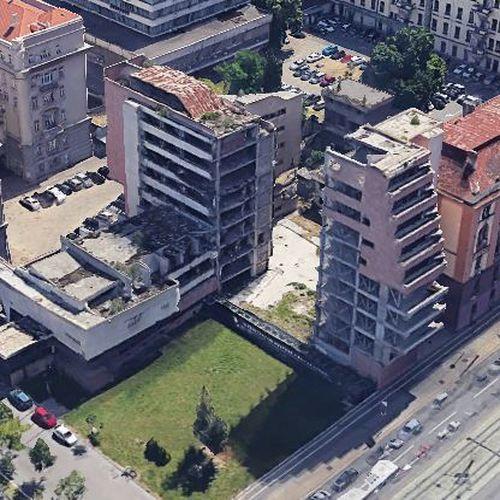 Former Yugslav Army HQ (Kushner Development) in Belgrade, Serbia ...