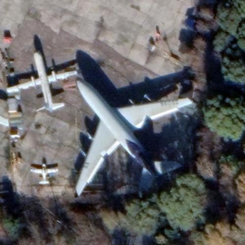 Il-96-300 in Zhukovskiy, Russian Federation (Google Maps) (#2)