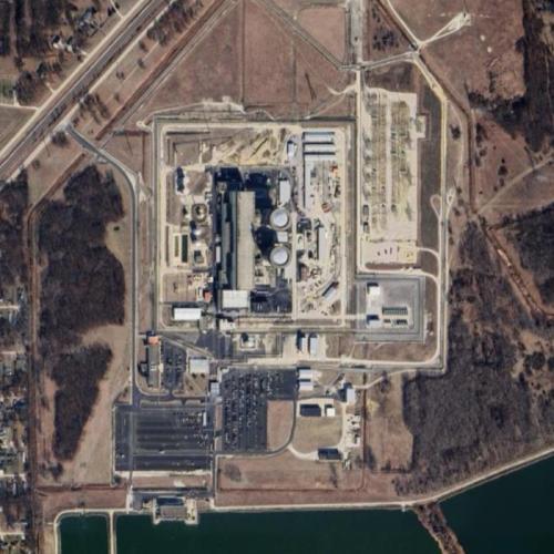 Braidwood Nuclear Generating Station in Godley, IL (Google Maps)