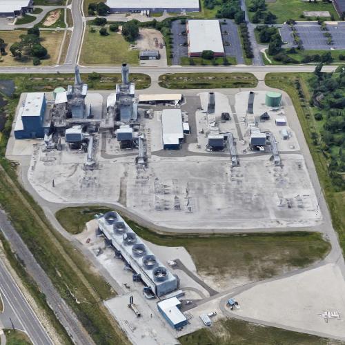 Zeeland Generating Station in Zeeland, MI (Google Maps)