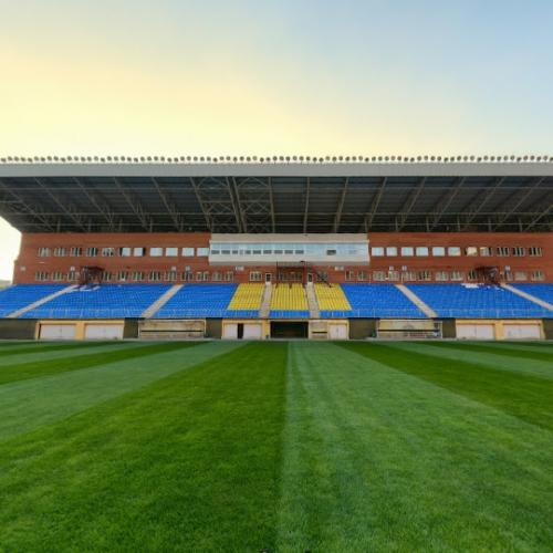 Yuvileiny Stadium in Sumy, Ukraine (Google Maps)
