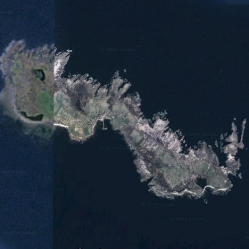 Tory Island in Dunfanaghy, Ireland (Google Maps)
