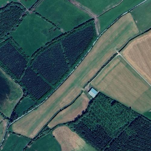 Erinagh Airfield in Moneygall, Ireland (Google Maps)