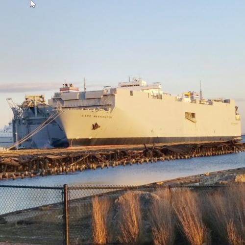 Cape Washington (IMO 7826178) in Baltimore, MD (Google Maps)