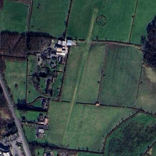Ballina Airfield in Ballina, Ireland (Google Maps)