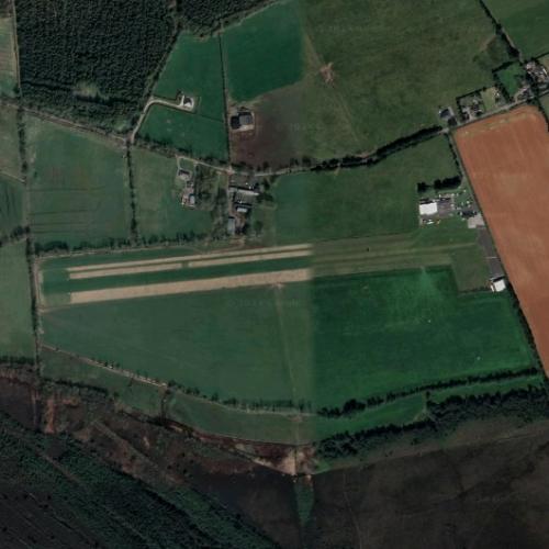 Clonbullogue Airfield in Kildare, Ireland (Google Maps)