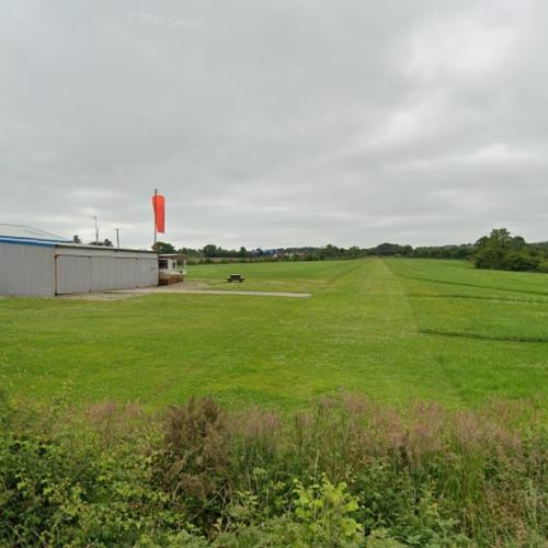 Ruskey Airstrip in Raphoe, Ireland (Google Maps)