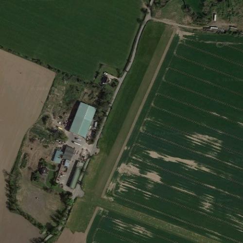 Ballyboughal Aerodrome in Swords, Ireland (Google Maps)