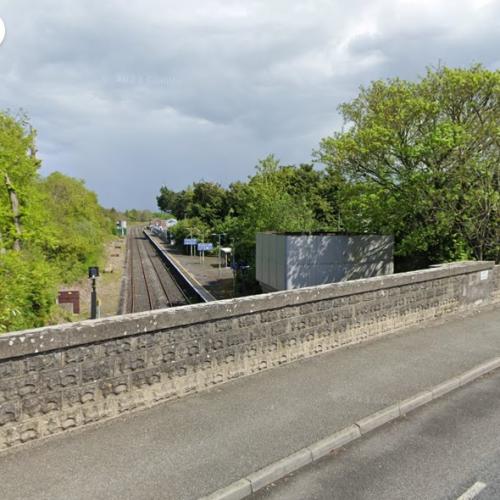 Enfield railway station (Ireland) in Kilcock, Ireland (Google Maps)