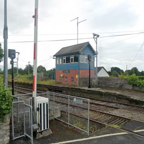 Killucan railway station in An Muileann Gcearr, Ireland - Virtual ...