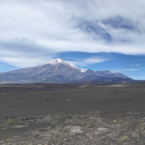 Tolbachik volcano in Klyuchi, Russian Federation (Google Maps)