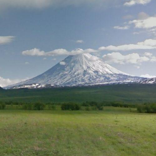 Klyuchevskaya Sopka in Klyuchi, Russian Federation (Google Maps) (#2)