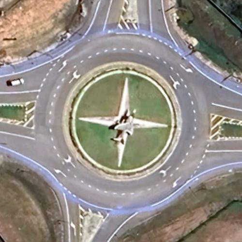 AV-8S in Ban Chang, Thailand (Google Maps)