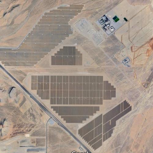 Harry Allen Solar Energy in Moapa, NV (Google Maps)