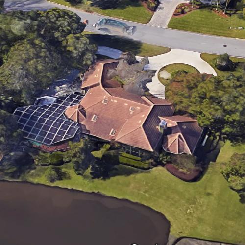Brian Moorman's house in Ponte Vedra Beach, FL (Google Maps)
