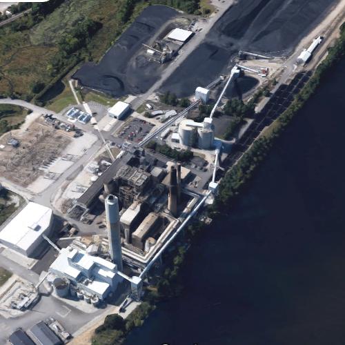 Merrimack Station in Bow, NH (Google Maps)