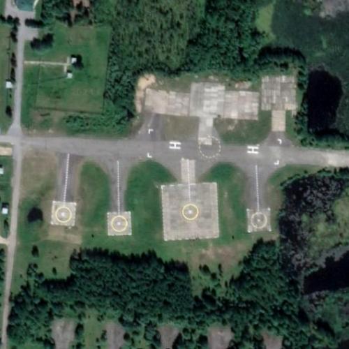 Severnyy Vertodrome in Megion, Russian Federation (Google Maps)