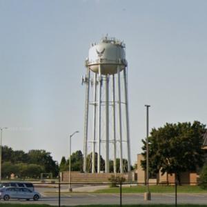 Dover Airforce Base Water Tower in Dover, DE - Virtual Globetrotting