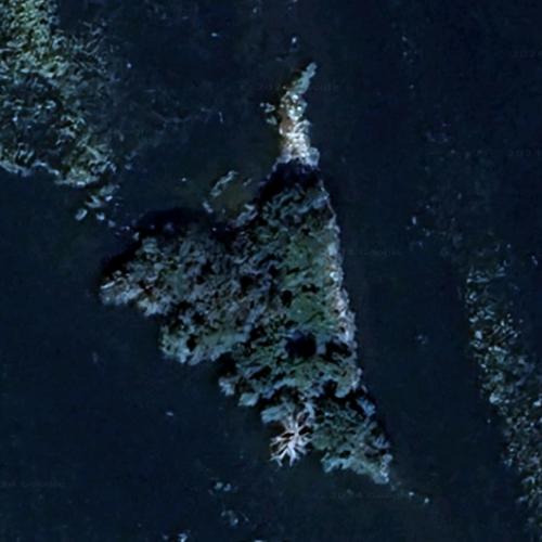 Skeleton Island in Big Stone City, SD (Google Maps)