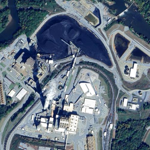 James E. Rogers Energy Complex in Mooresboro, NC (Google Maps)