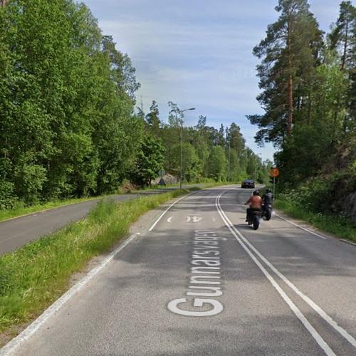 Motorbikers in Espoo, Finland (Google Maps)