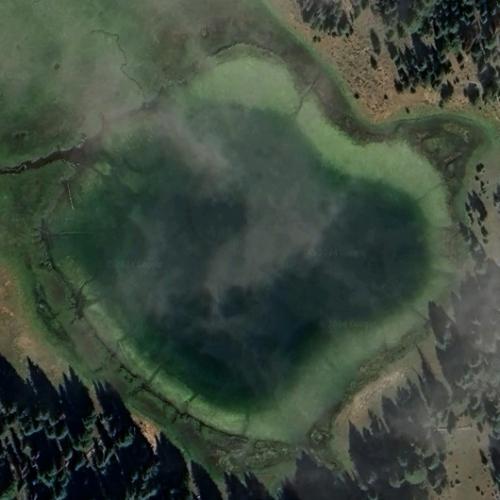 Devils Hole Lakes in Cokeville, WY (Google Maps)