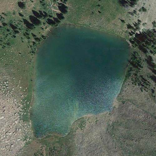 Swift Creek Lake in Afton, WY (Google Maps)