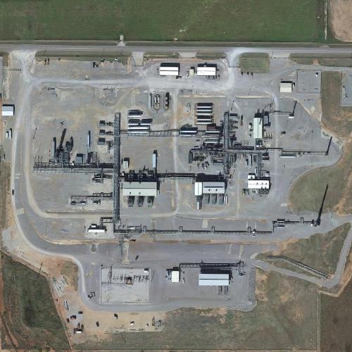 Waynoka Gas Processing Plant in Avard, OK (Google Maps)