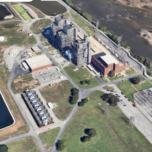 Tulsa Power Station in Tulsa, OK (Google Maps)