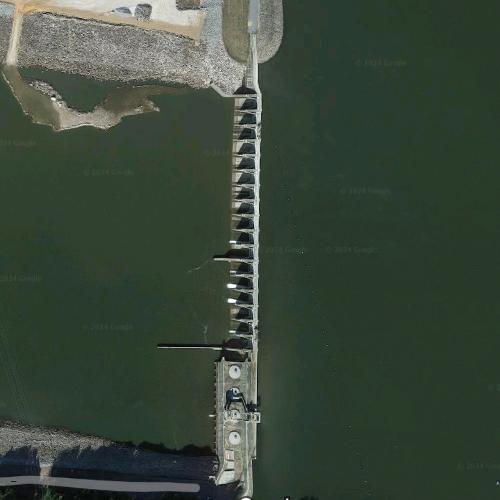 Markham Ferry Dam in Locust Grove, OK (Google Maps)