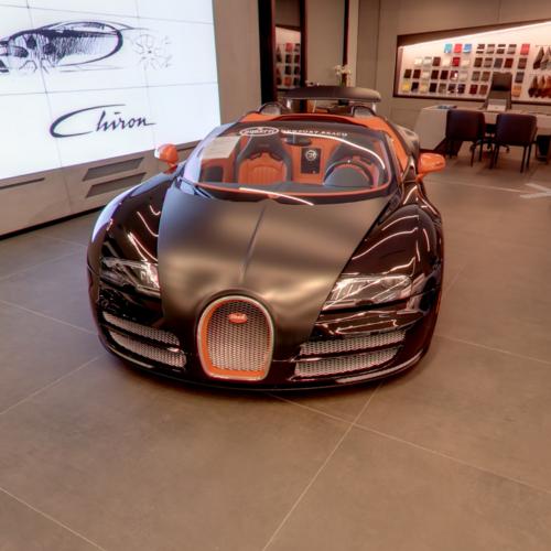 Bugatti Veyron 16.4 Grand Sport Vitesse in Irvine, CA (Google Maps)
