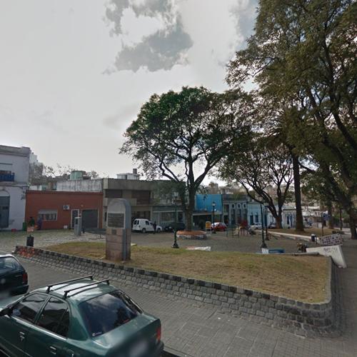 Plaza Juan Ramón Gomez in Montevideo, Uruguay (Google Maps)