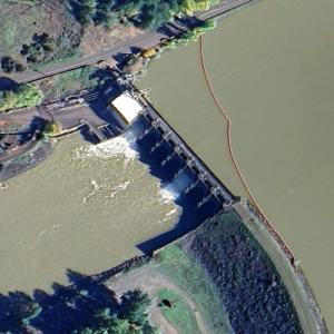 Dexter Dam in Lowell, OR - Virtual Globetrotting