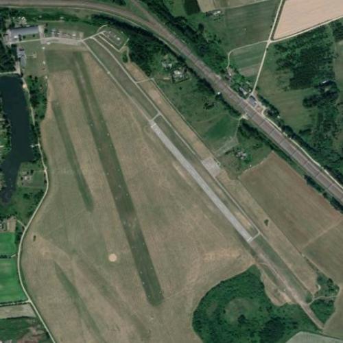 Kyviškės airfield in Vilnius, Lithuania (Google Maps)