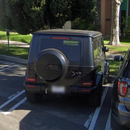 Mercedes-AMG G 63 in Los Angeles, CA (Google Maps)