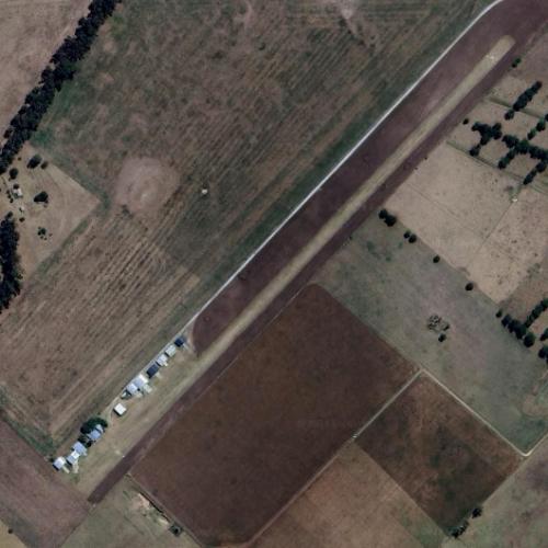 Brandsen Airport in Brandsen, Argentina (Google Maps)