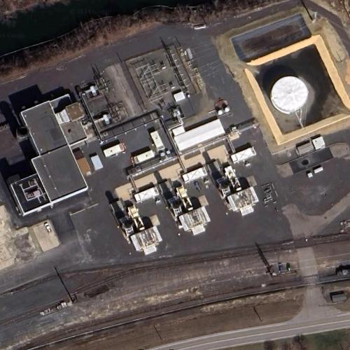 Hazelton Power Station in Hazleton, PA (Google Maps)