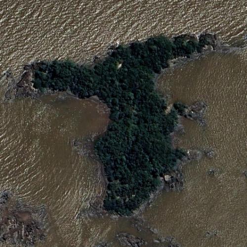 Isla López Oeste in Colonia del Sacramento, Uruguay (Google Maps)