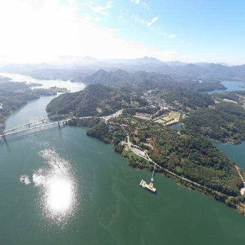 ChungJu lake in Jecheon, Republic of Korea (Google Maps)