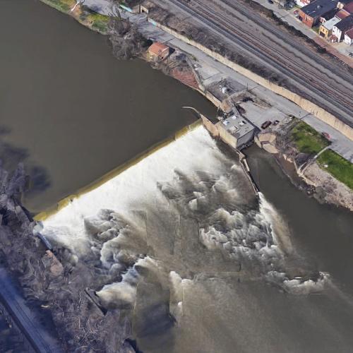 Townsend Hydro Station in New Brighton, PA - Virtual Globetrotting