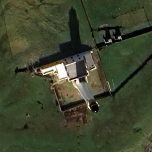 Auskerry Lighthouse in Auskerry, United Kingdom (Google Maps)